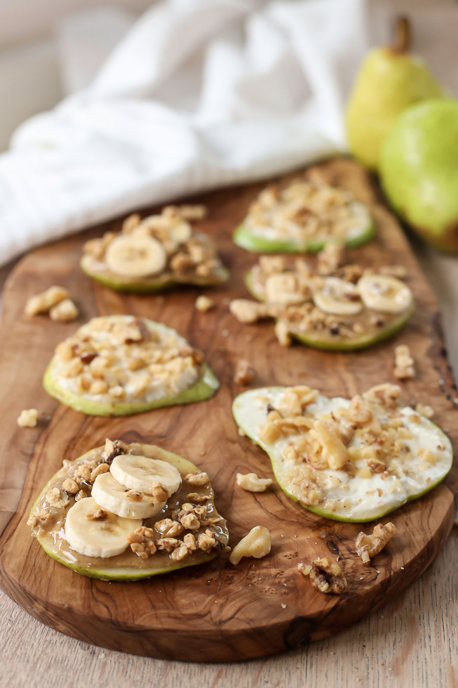 Pear and Walnut Snack — Two Ways – California Pears