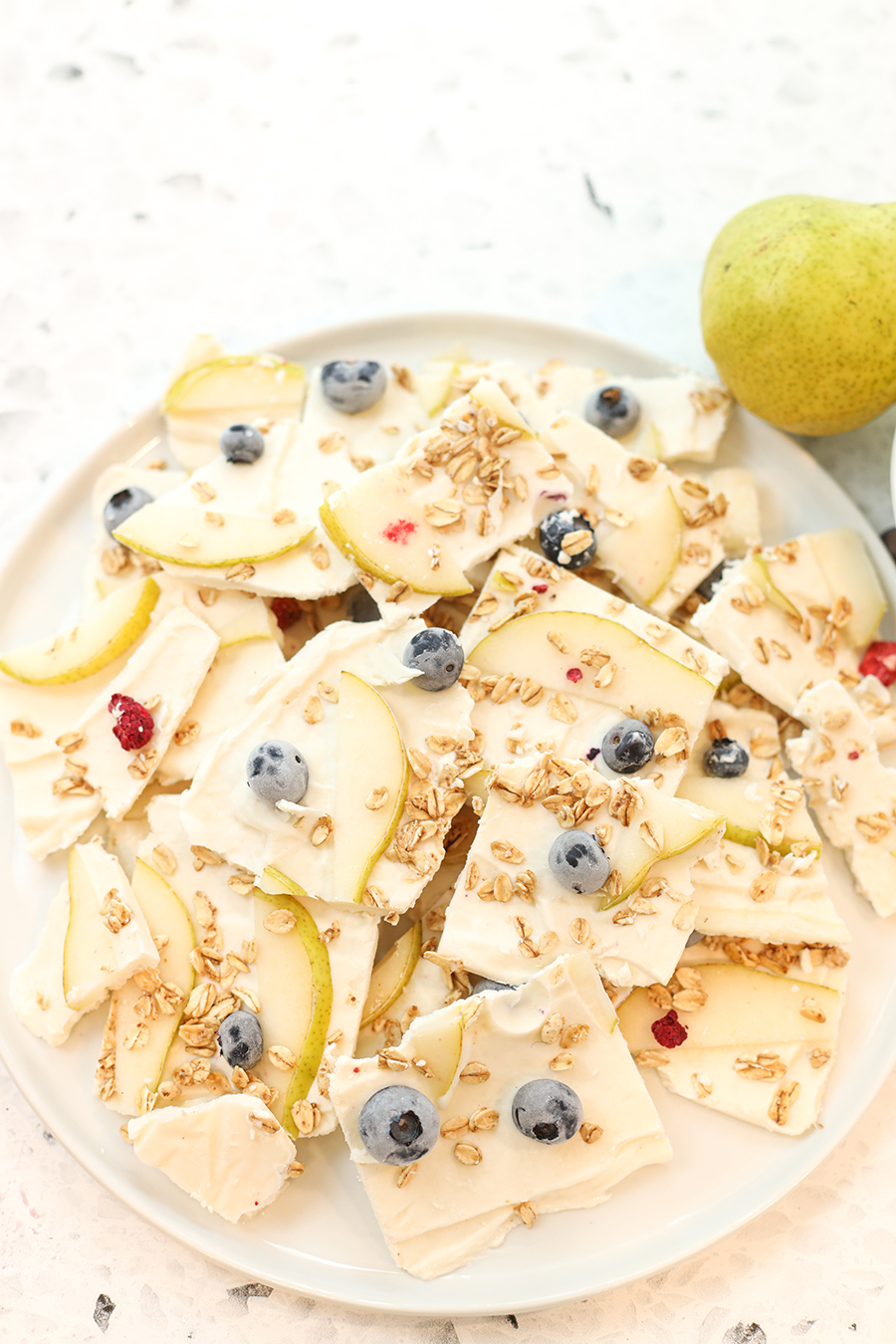 Pear Yogurt Bark – California Pears